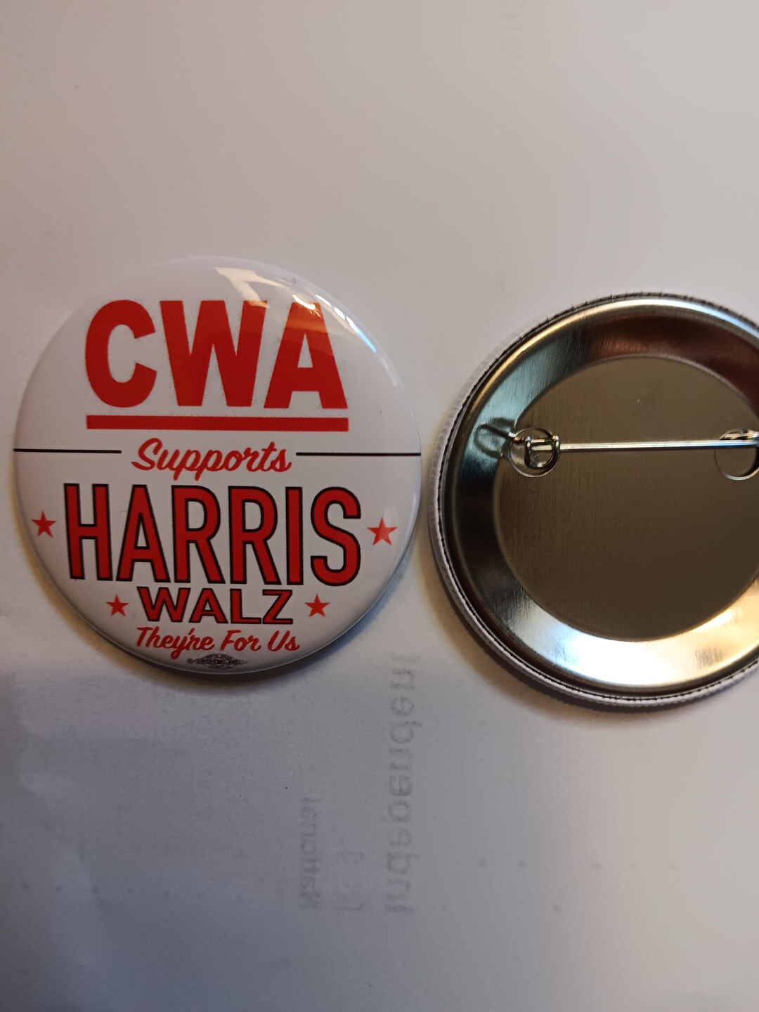 CWA Communication Workers of America Union 2024 Harris Walz ...