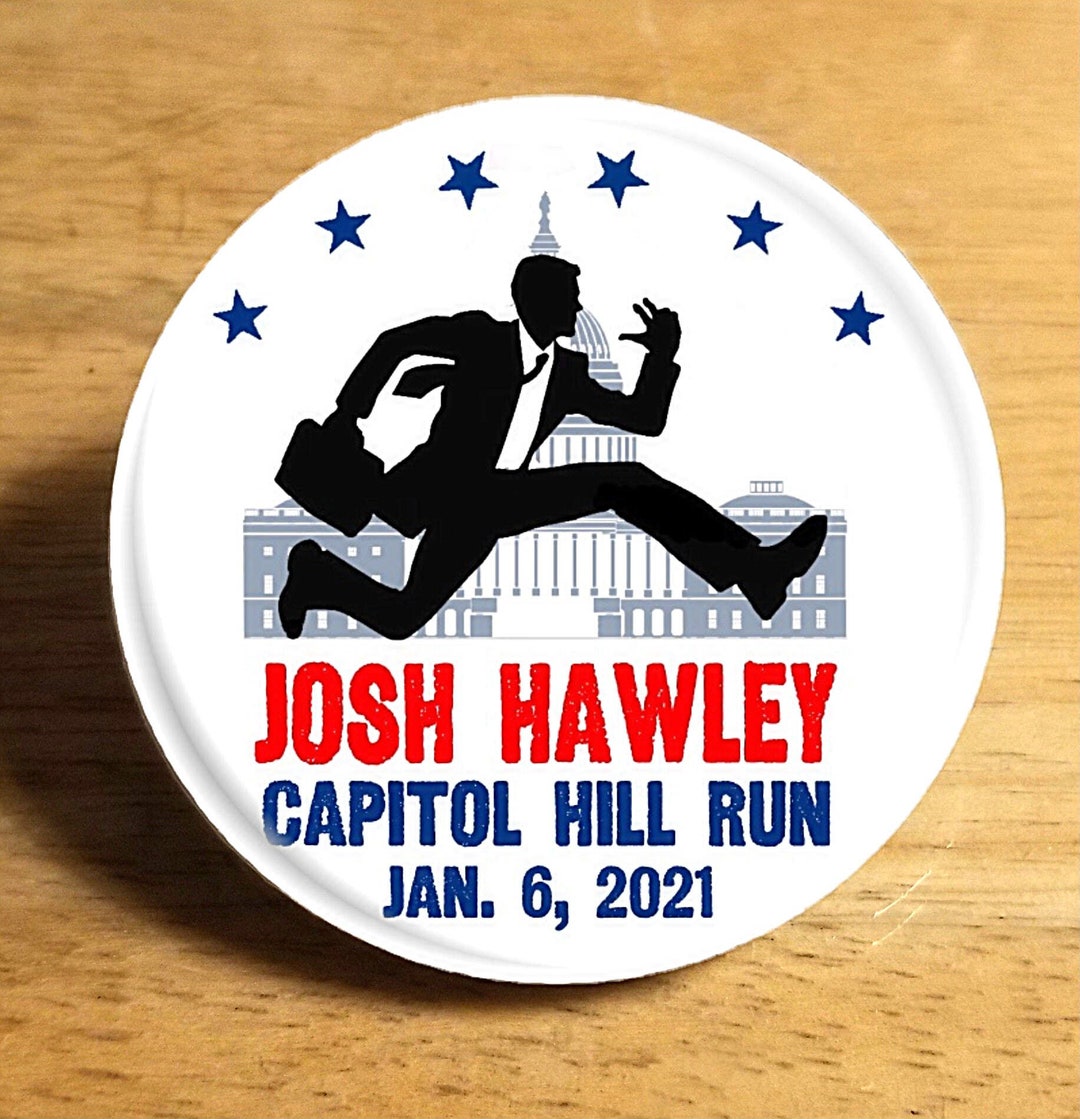 Josh Hawley run for Cover , Jan.6 - Etsy