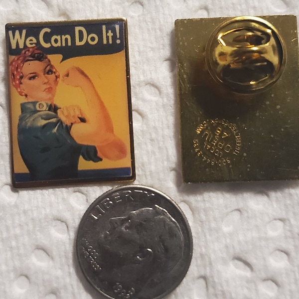Rosie the Riveter Pin - Etsy
