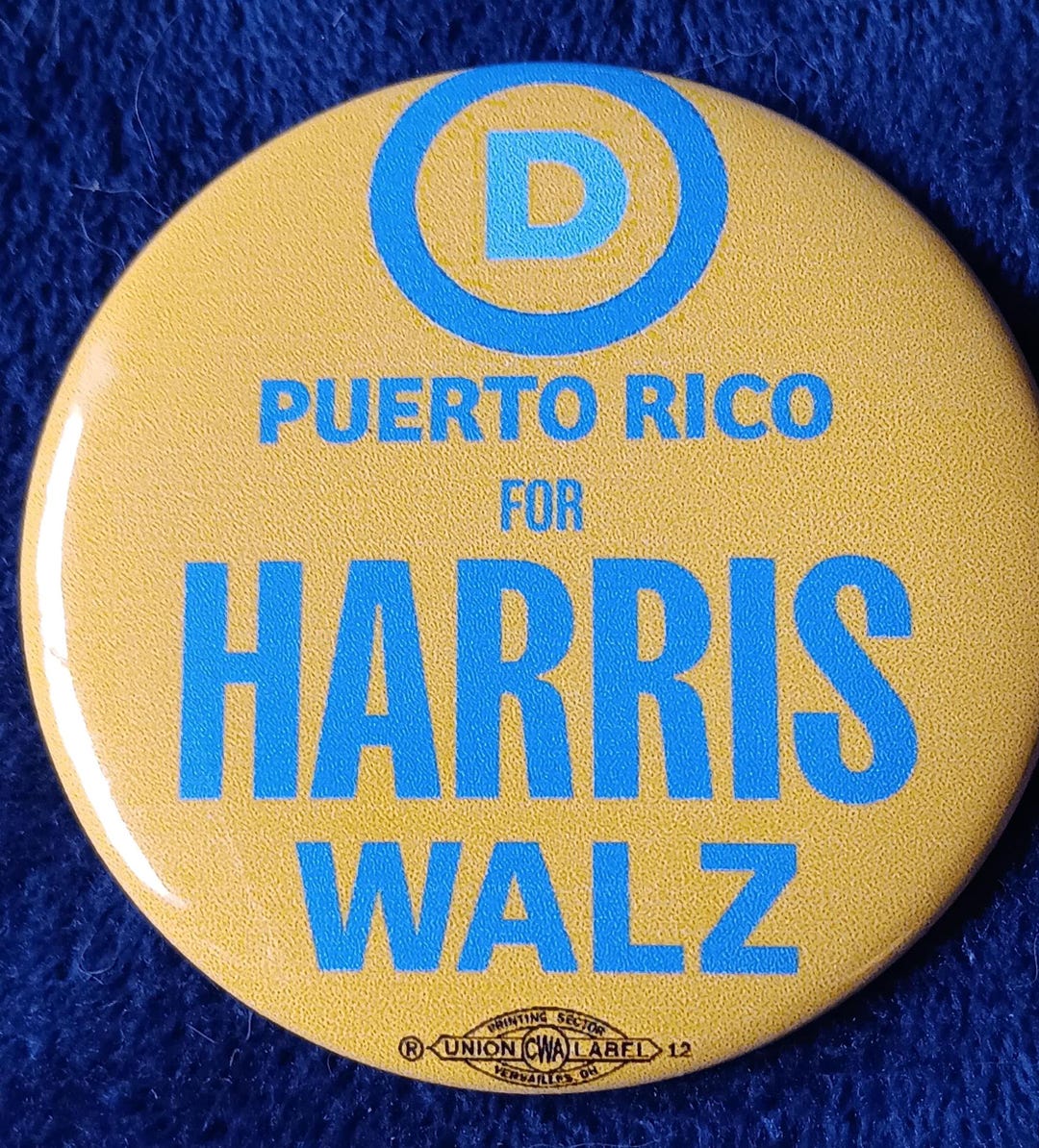 2024 Puerto Rico Democratic Party President Elect Harris Walz Campaign ...