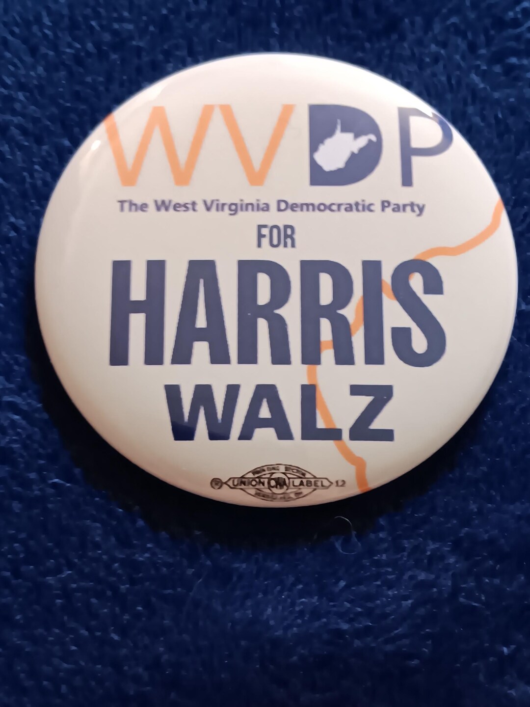 2024 West Virginia Democratic Party Presidential Elect Harris Walz ...