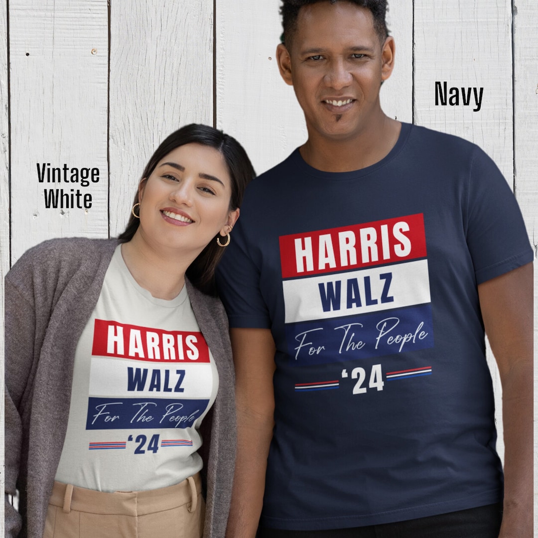 Kamala Harris and Tim Walz 2024 We Are Not Going Back American ...