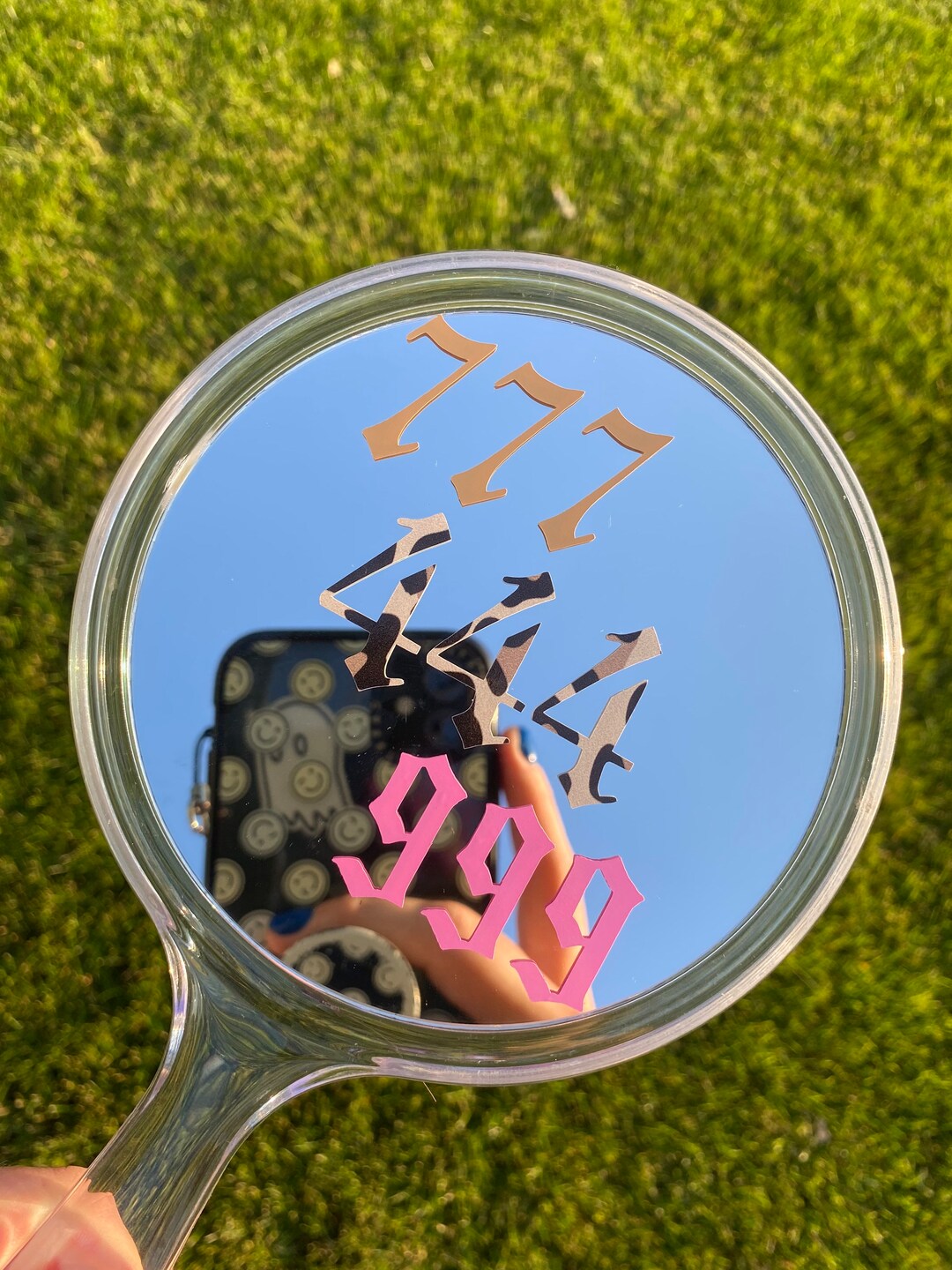 CUSTOM Angel Number Vinyl Sticker Custom Color Multiple Sizes Multiple ...