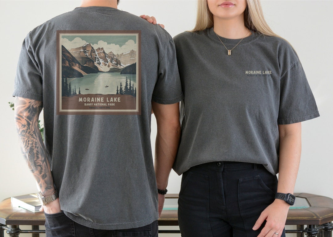 Banff National Park T-shirt, Moraine Lake T Shirt, Comfort Colors T ...