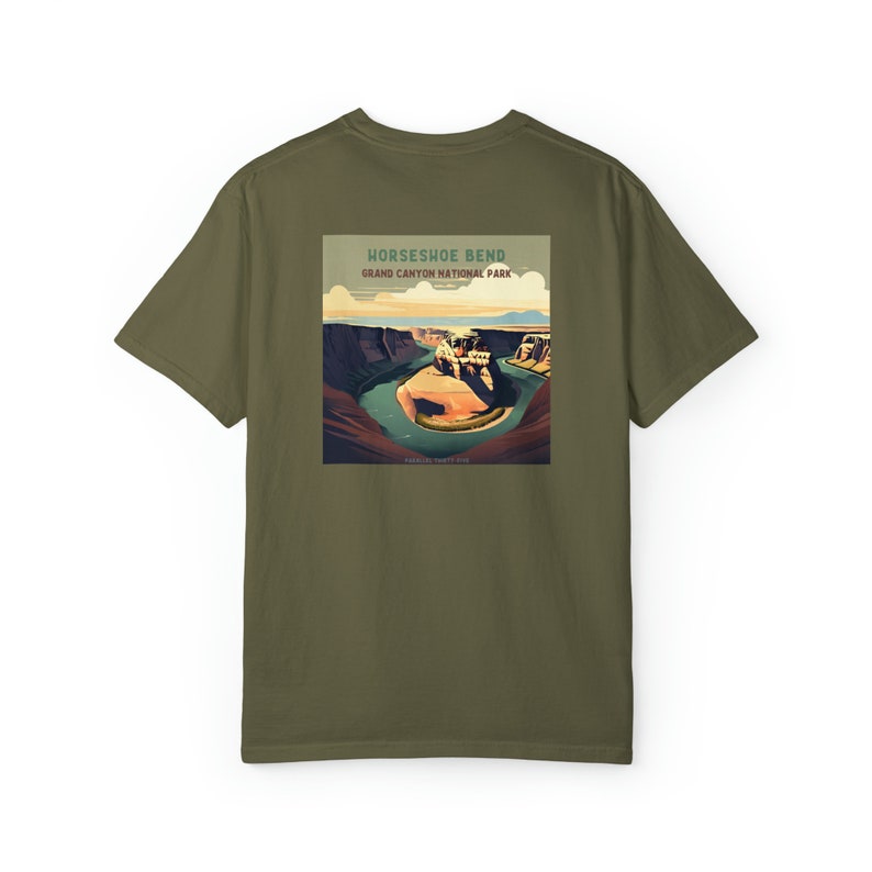 Horseshoe Bend T-shirt, Grand Canyon National Park T Shirt, Comfort ...