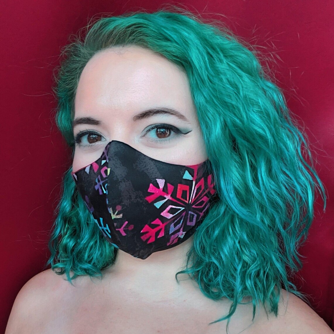 Wonder Woman Adult 3-layer Adjustable Face Mask - Etsy