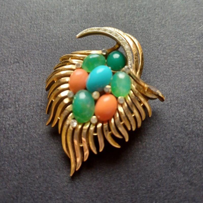 Indian Brooch - Etsy