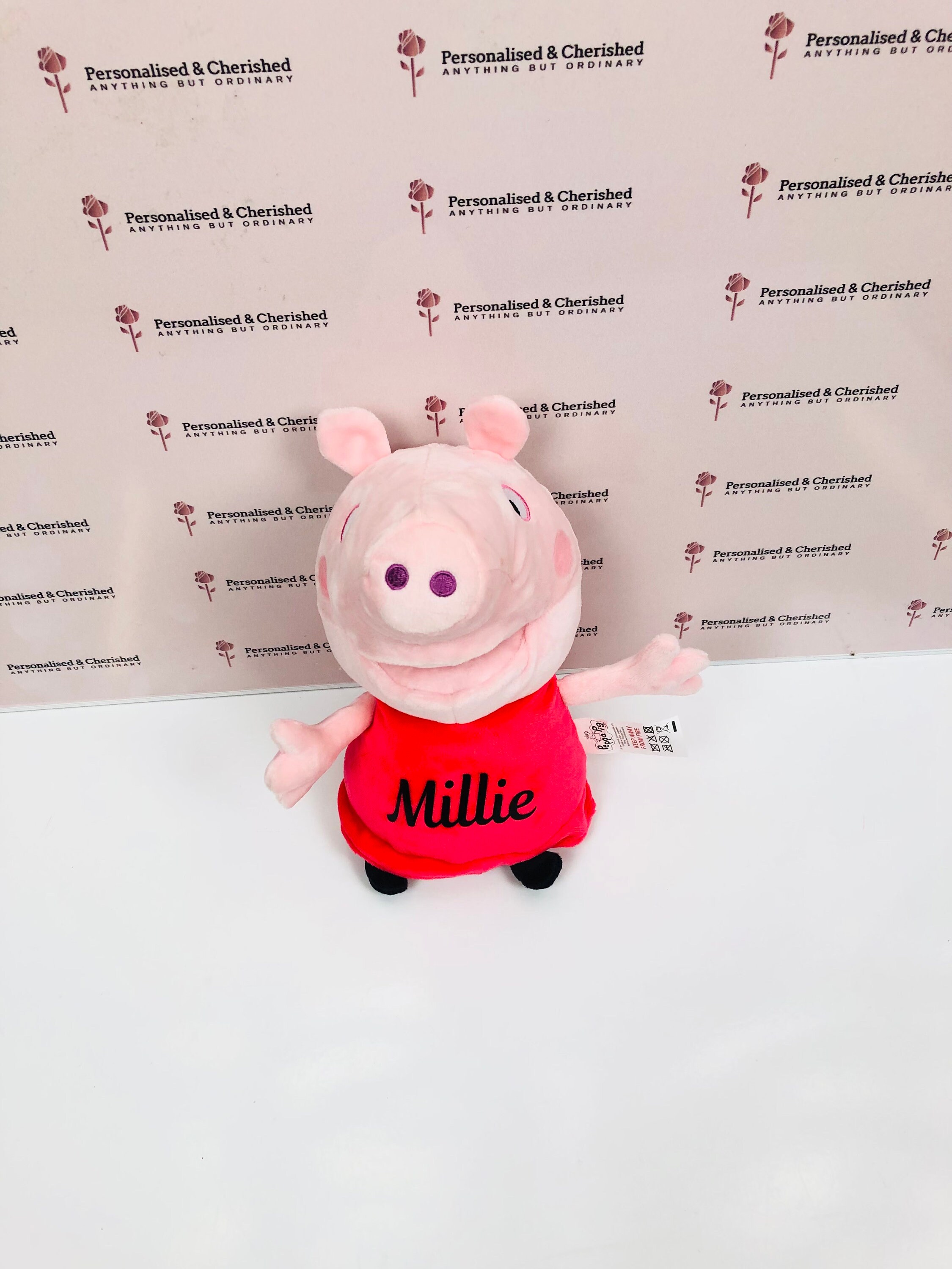 Peppa Pig,personalised Peppa Pig,peppa Pig Hand Puppet,peppa Pig Soft ...