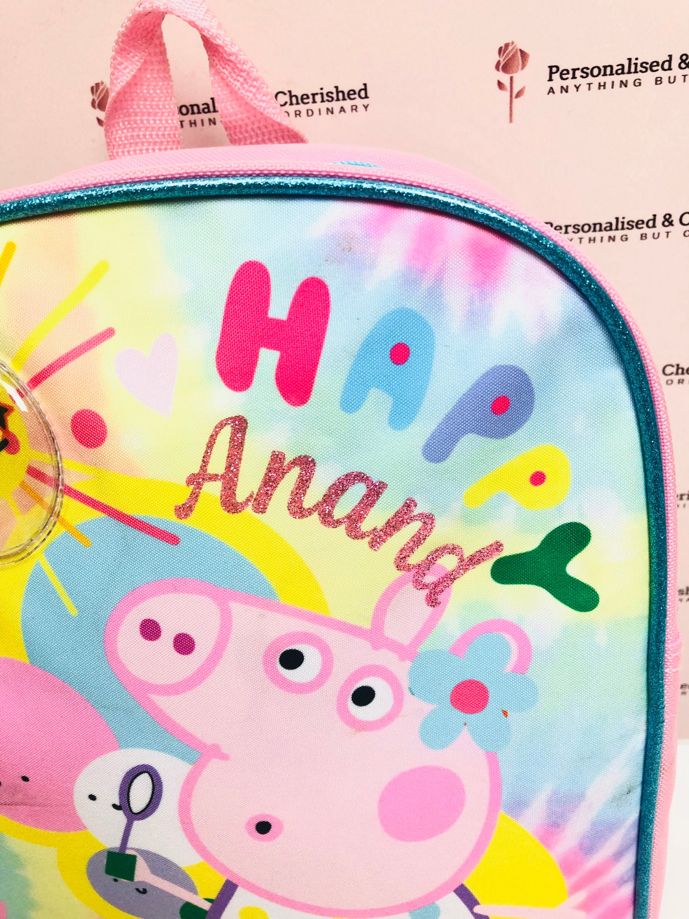 Peppa Pig,personalised Backpack,peppa Pig Toys,peppa Pig World, Peppa ...