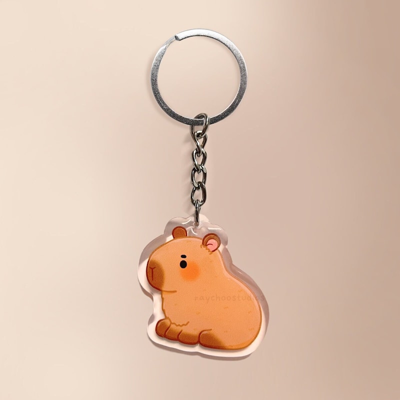 Cute Chibi Capybara - Etsy