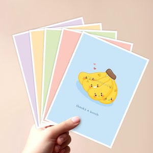 Fruit Puns Thank You Cards Pack | Punny Food, Thank You Card Pun, Thank ...