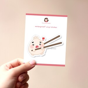 Chewy X Chopsticks Sticker | Chopsticks Sticker, Asian Sticker, Asian ...