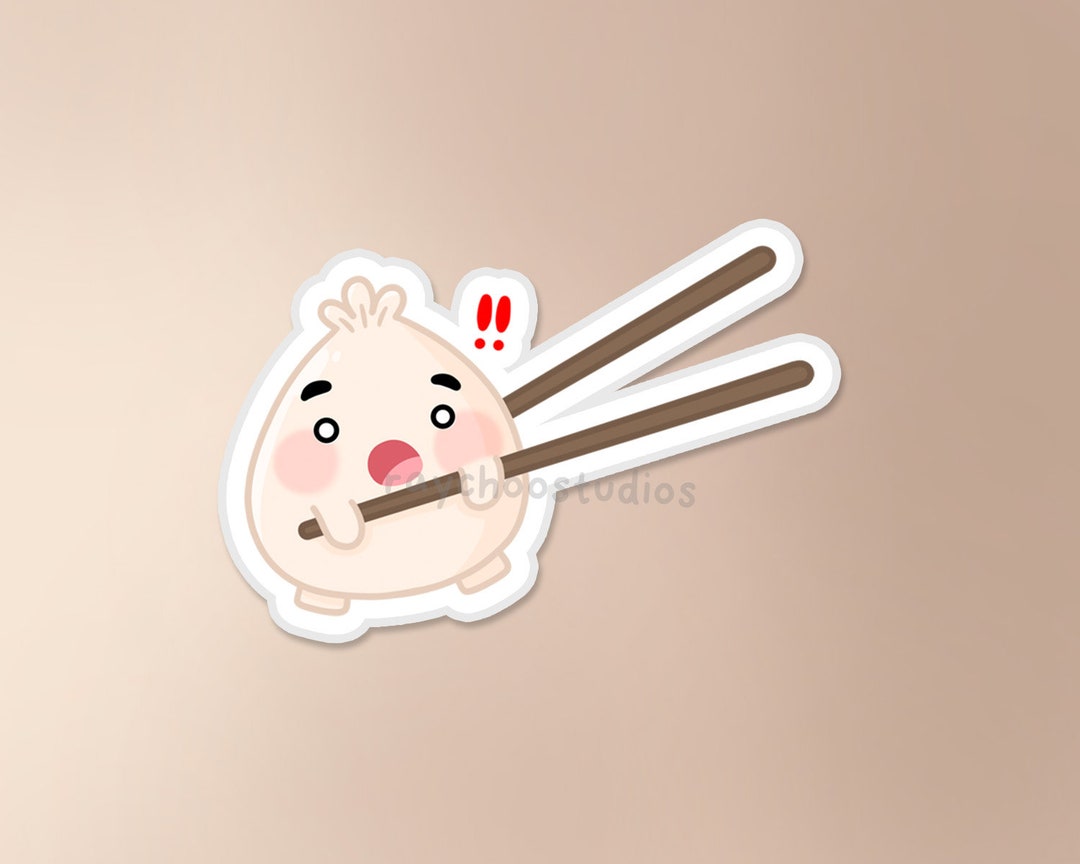 Chewy X Chopsticks Sticker | Chopsticks Sticker, Asian Sticker, Asian ...