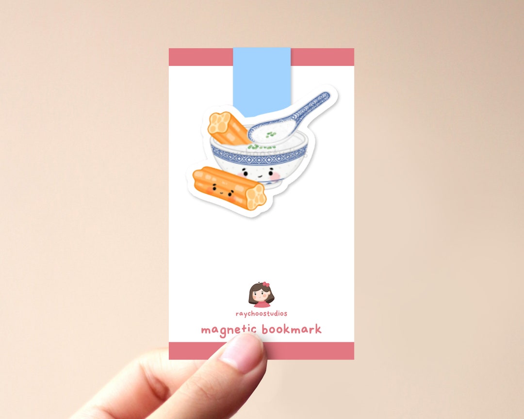 Congee Magnetic Bookmark | Cute Congee, Kawaii, Cute Book Mark, Gift ...