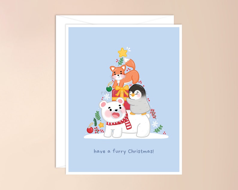 Assorted Christmas Card Set | Christmas Card Set, Holiday Cards Pack ...