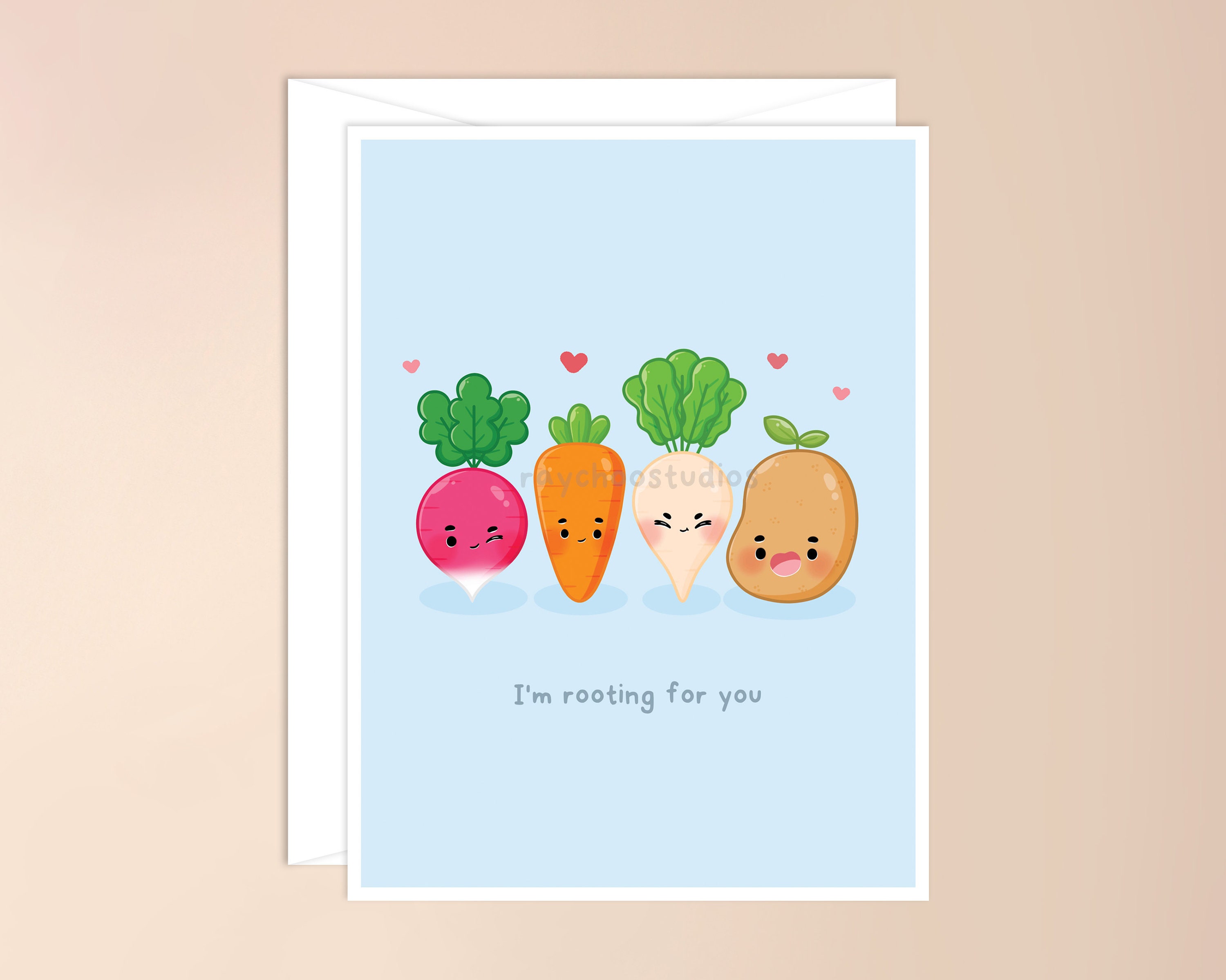 I'm Rooting for You Card | Cute Encouragement Card, Encouraging Card ...