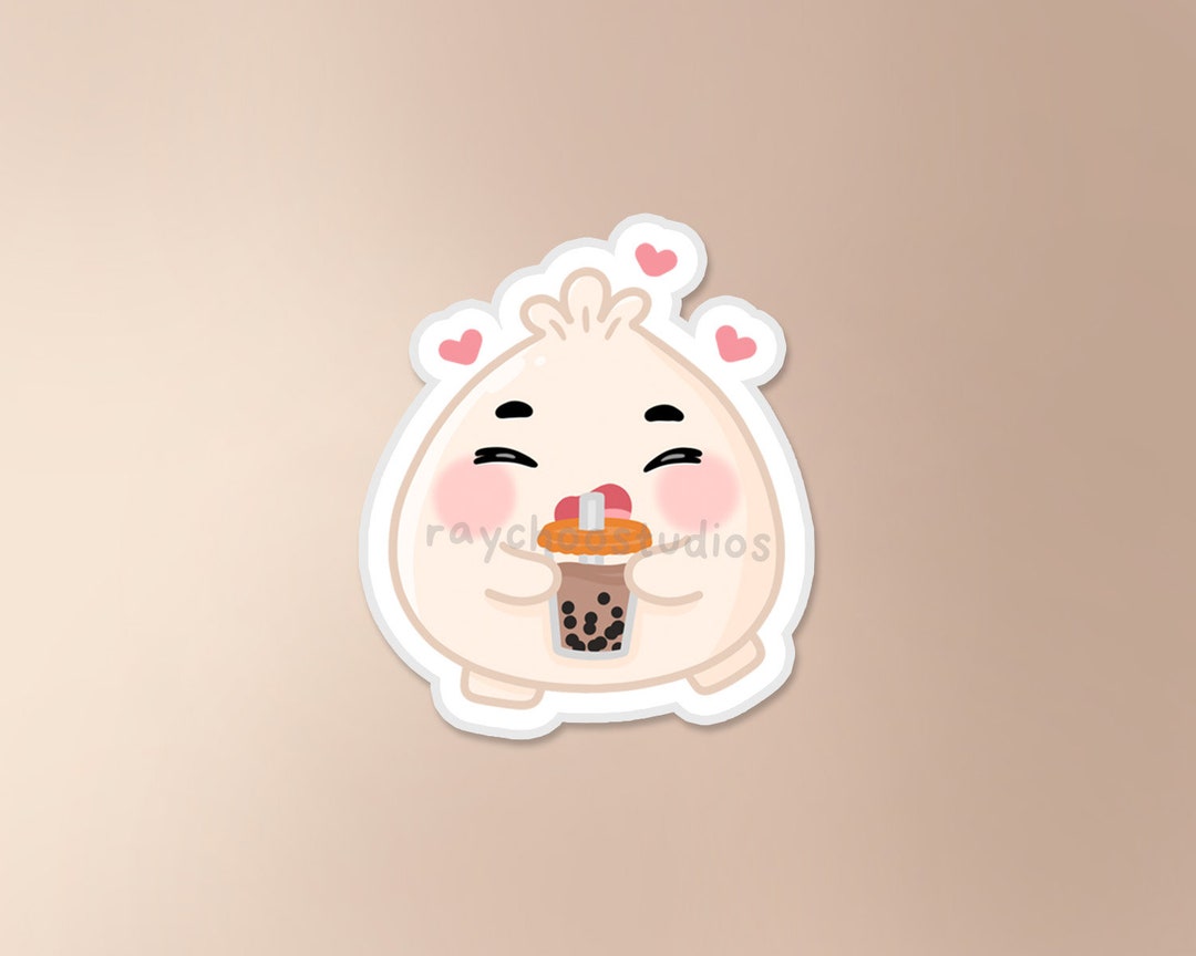 Chewy X Boba Love Sticker | Boba Sticker, Asian Sticker, Asian Food ...