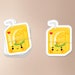 Mango Juice Drink Sticker | Cute Juice Box Sticker, Tea Sticker ...