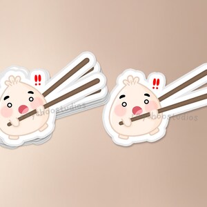 Chewy X Chopsticks Sticker | Chopsticks Sticker, Asian Sticker, Asian ...