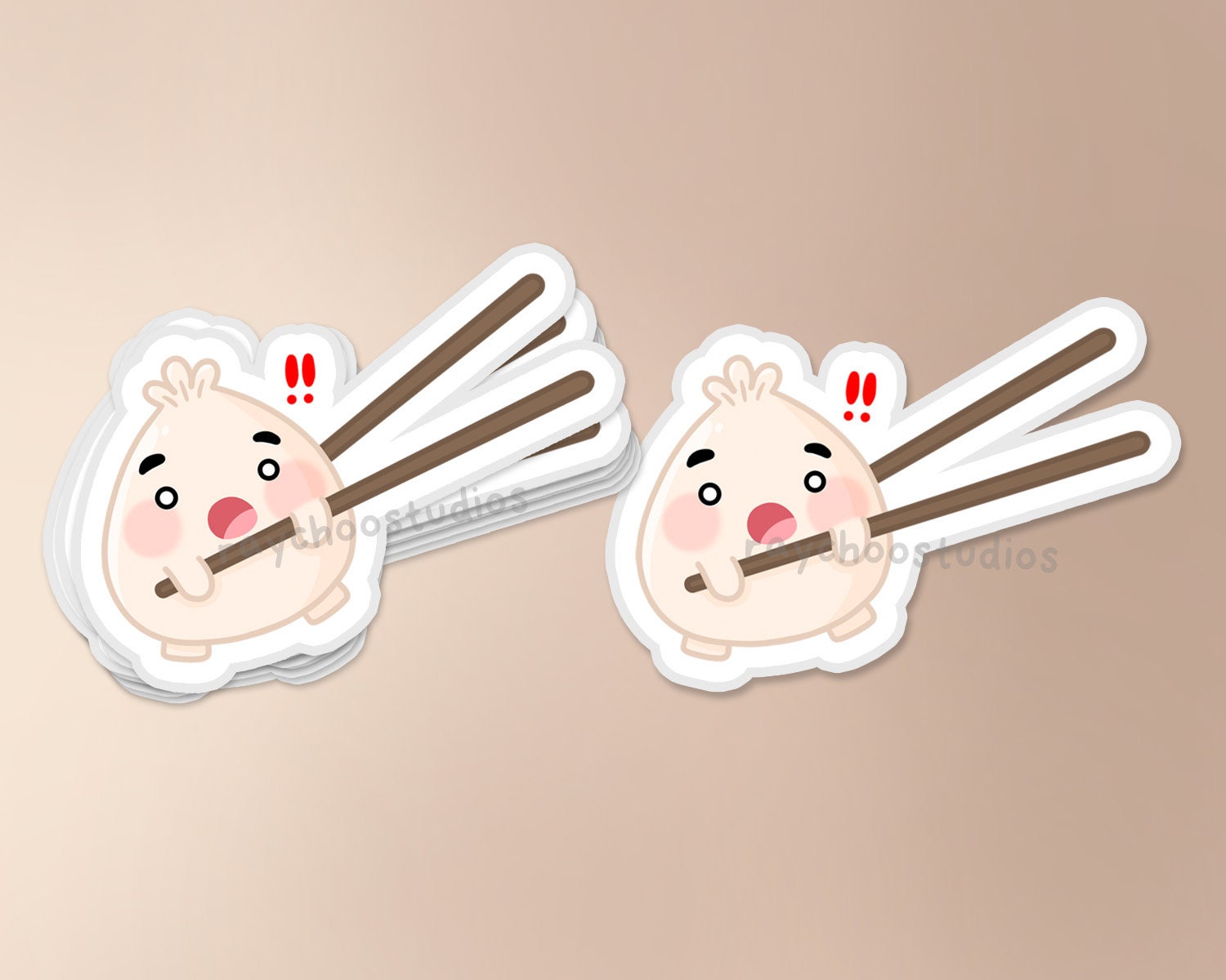 Chewy X Chopsticks Sticker | Chopsticks Sticker, Asian Sticker, Asian ...