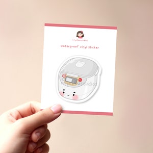 Rice Cooker Sticker | Asian Sticker, Asian Food Sticker, Food Sticker ...