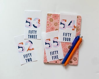 Printable Bilingual Number Flashcards Mini Counting Cards - Etsy
