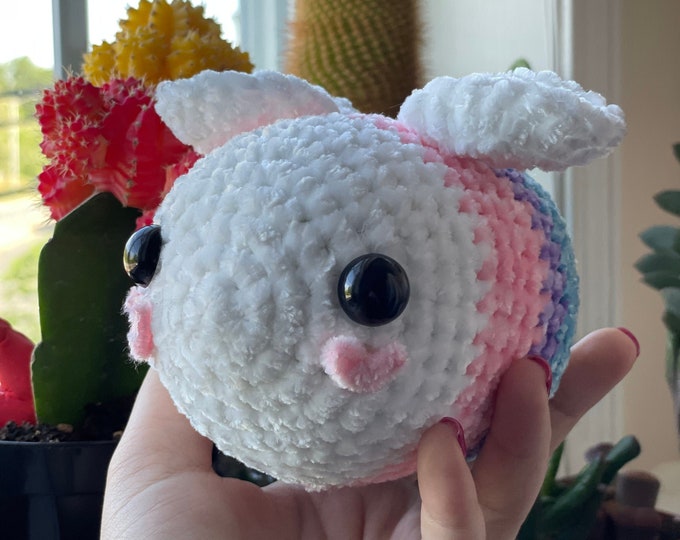 Amigurumi Crochet Bi Pride Bee Velvet Plush | Amigurumi Bee | Crochet ...