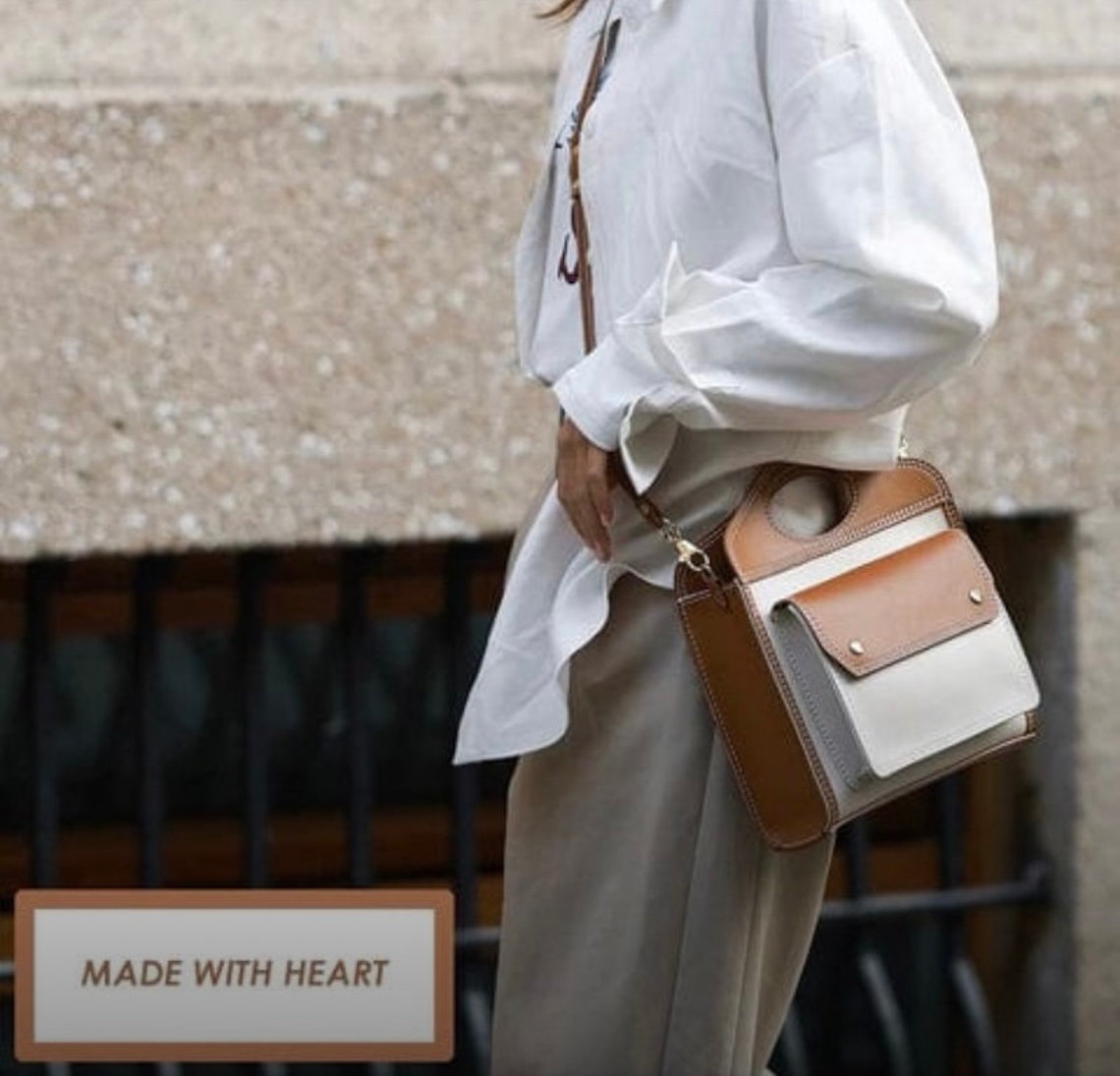 Leather Pocket Woman Bag PDF Pattern Leather Pattern DIY A4 ...