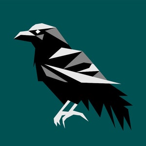 FPP - Crow - Facing Left and Right - Etsy