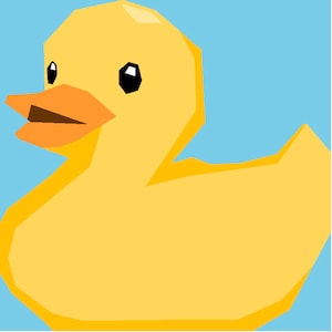 FPP Rubber Duckie Duck Quilt Block Foundation Paper Pieced - Etsy