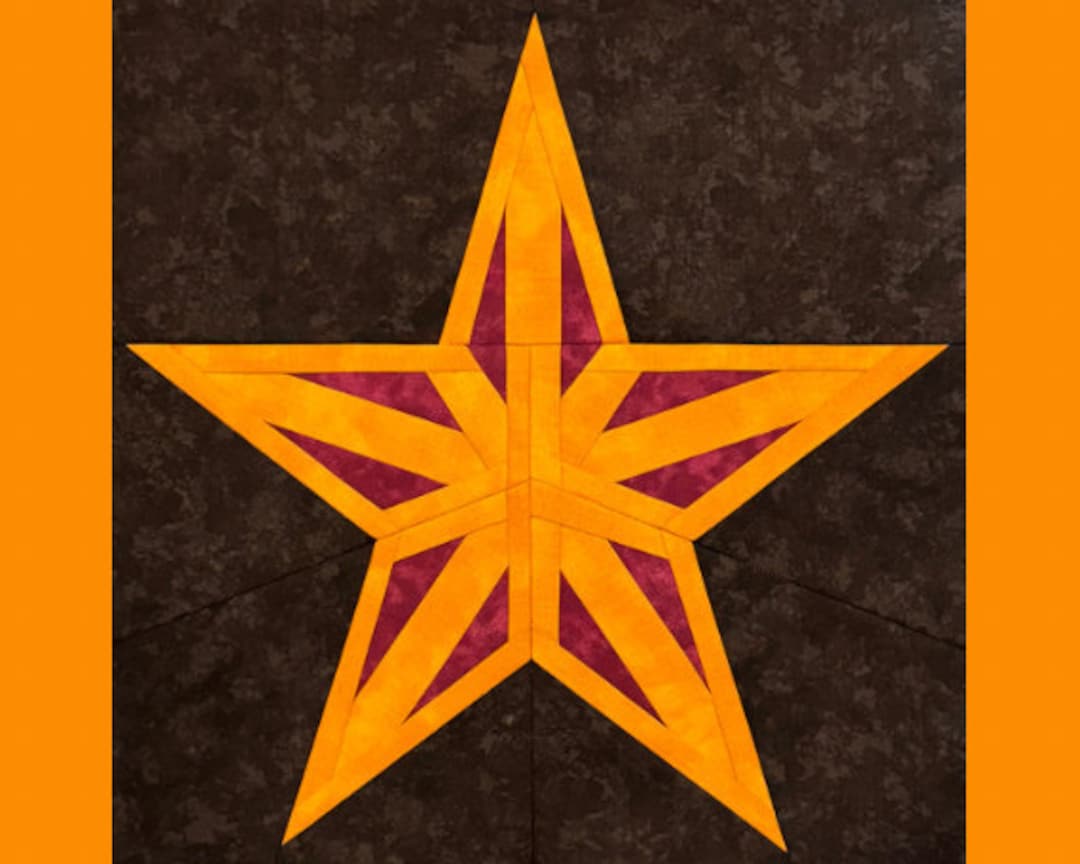 FPP - Star Quilt Block - Etsy