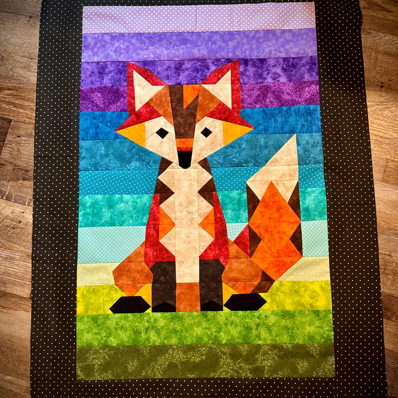 Fox Quilt - Etsy