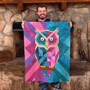 FPP - Owl Quilt Block - Foundation Paper Piece Pattern - Etsy