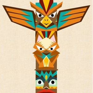 FPP - Totem Pole Quilt Block - Foundation Paper Piece - Etsy
