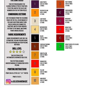 FPP - "the King" - Crowned Lion Quilt Block - Foundation Paper Piece ...