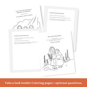 Bible Coloring Book Bible Study Preschool Bible Character Lessons ...