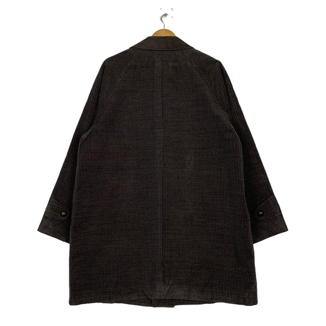 Vintage DAKS Made in Japan Dark Brown Wool Casual Jacket Men's Size L ...