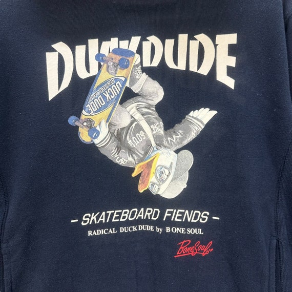 Vintage Japanesed Brand B ONE SOUL Duck Dude Skateboa… - Gem