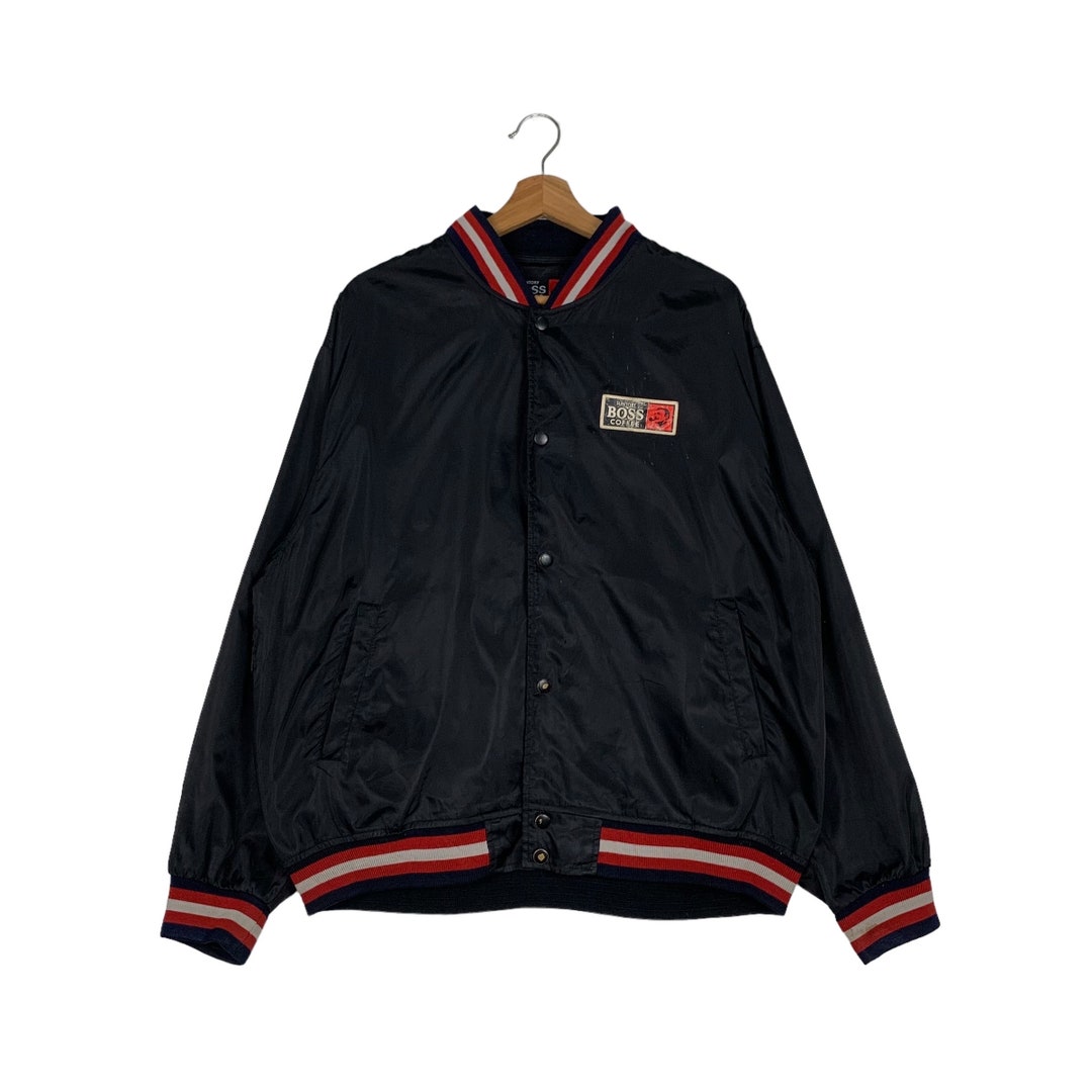 Vintage Japanese Brand SUNTORY BOSS COFFEE Coach Jacket Size L #0283 ...