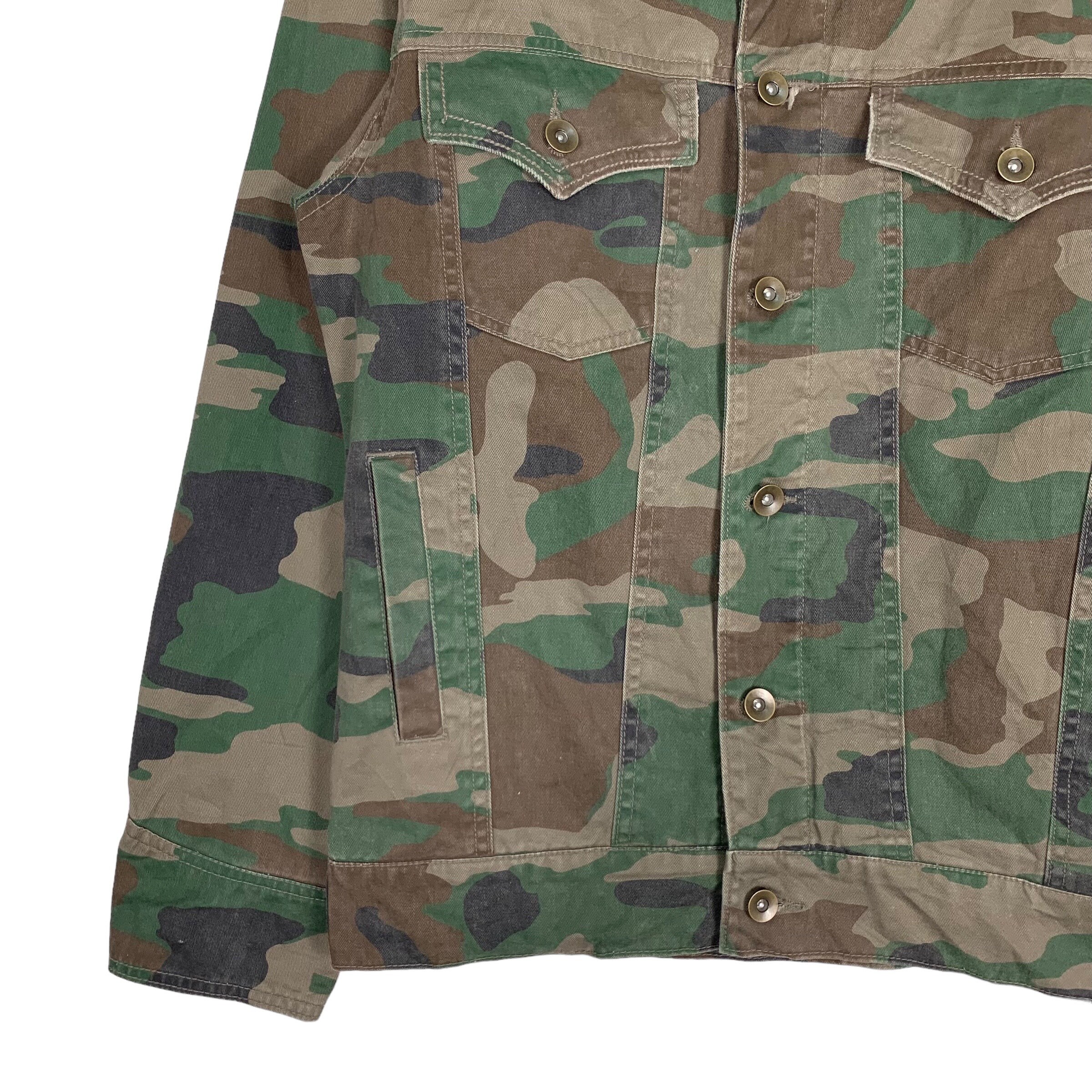 Japanese Brand Army Military Style Camo Type 3 Jacket Size 2 #0833-C37 ...