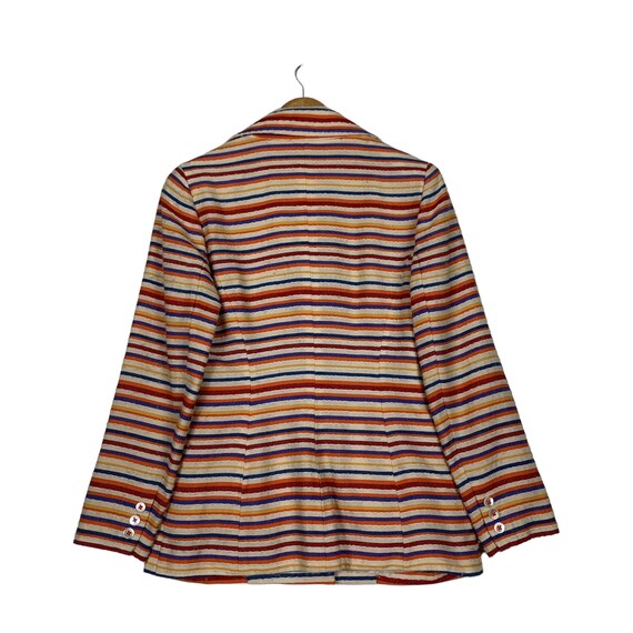 Vintage JUNKO SHIMODA Made in Japan Colorway Striped … - Gem