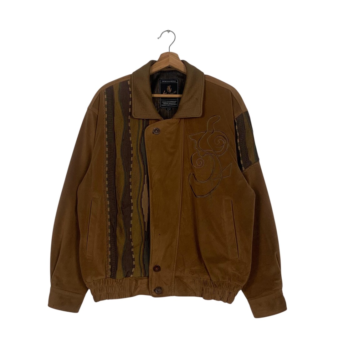 Vintage 90's KEN VALIDO Nice Design Casual Bomber Jacket Men's Size L ...