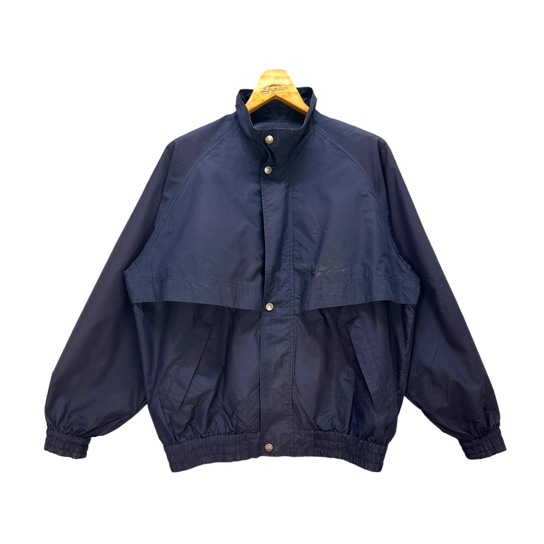 Vintage DUNHILL SPORT Windbreaker Size L Light Jacket Sportswear ...