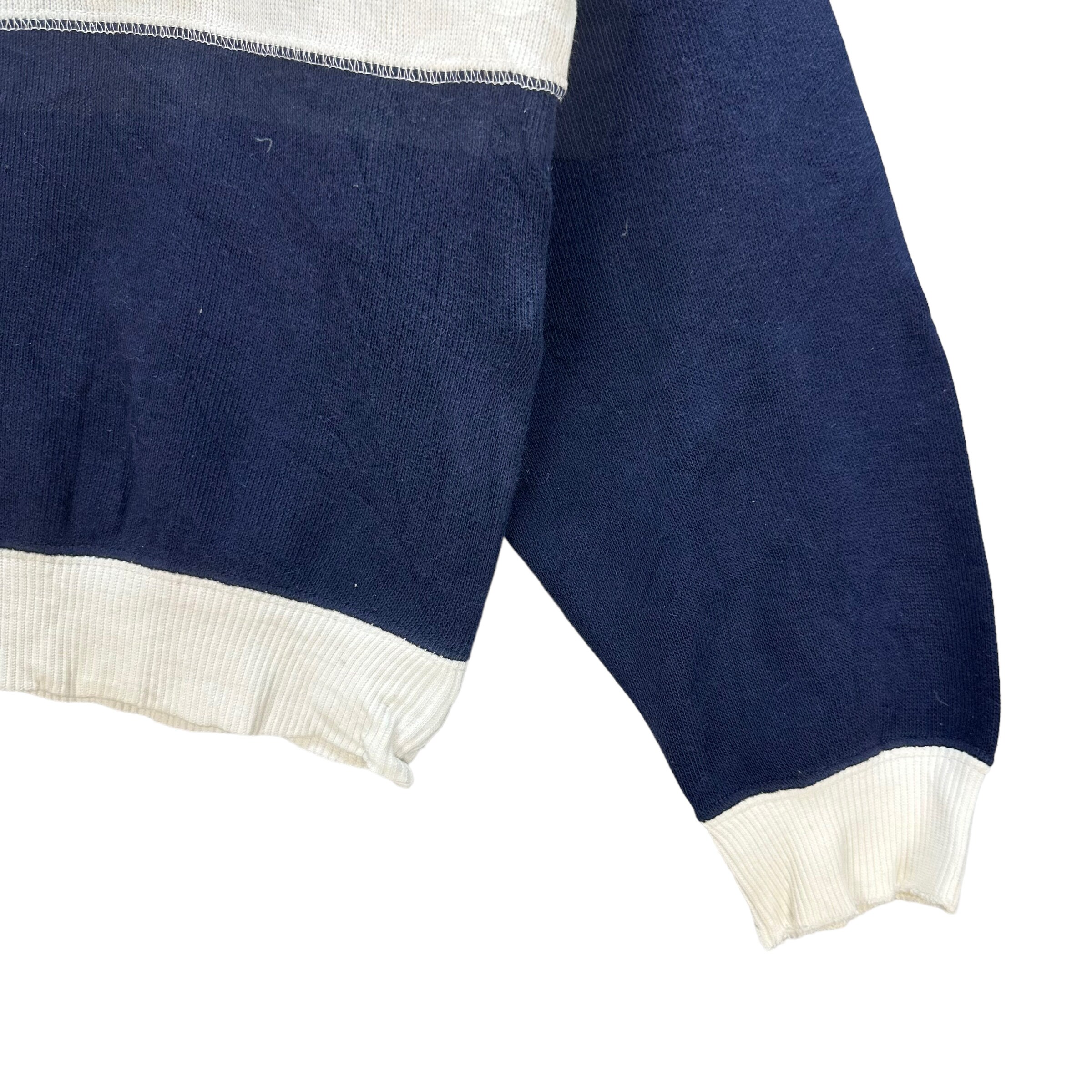 Vintage 90's FILA GOLF Embroidery Big Logo Colorblock Crop Sweatshirts ...
