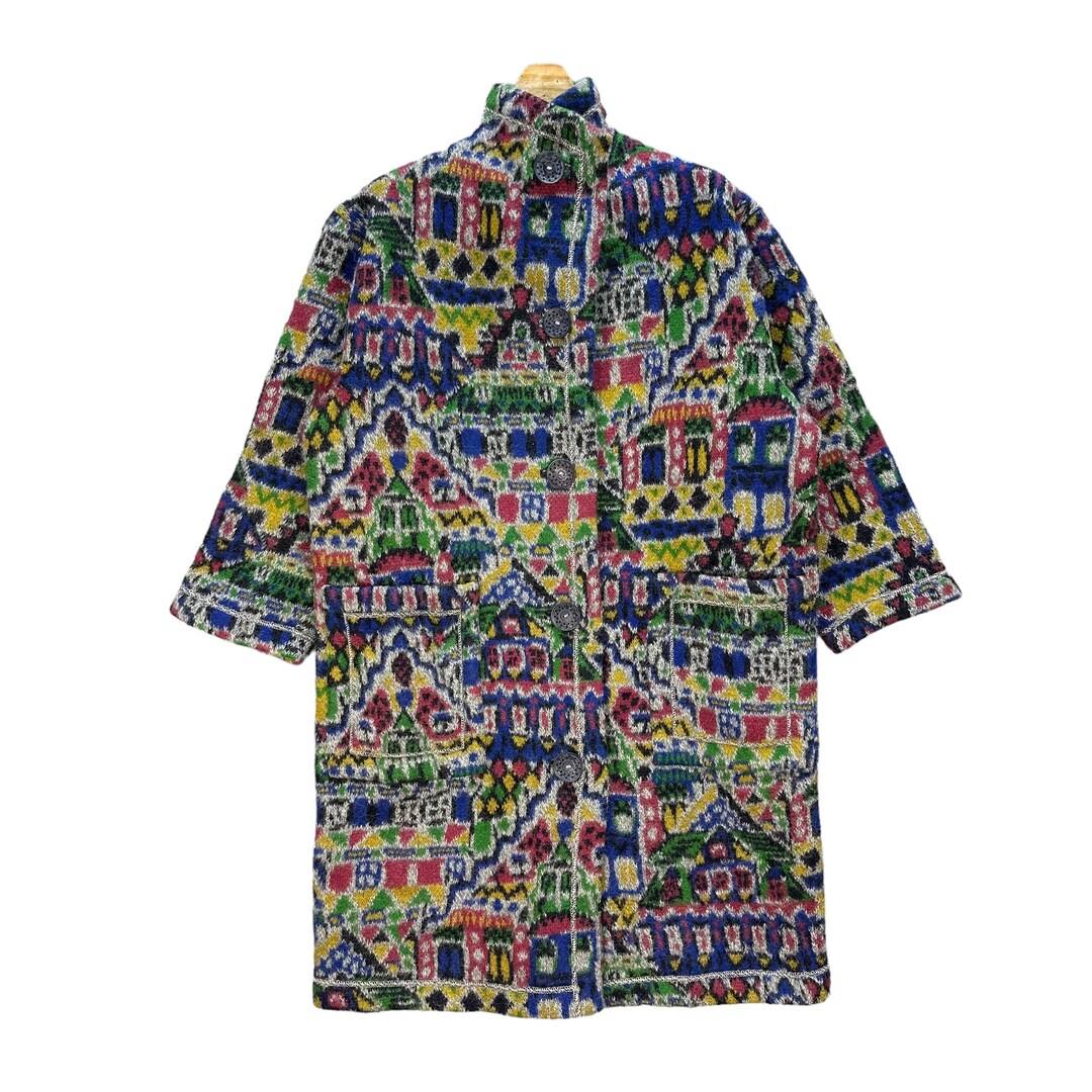 RARE Vintage Missoni Made in Italy Artwork Motif Design Fullprint ...