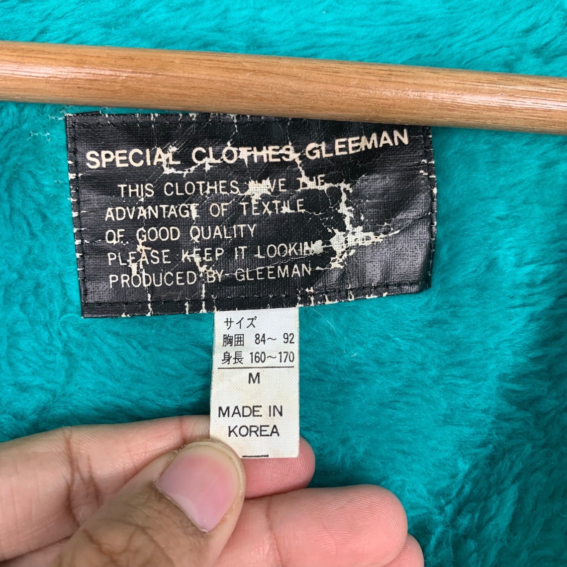 Vintage Gleeman EUROPEAN TRADITIONAL SPIRIT Sports Mind Fleece Sherpa ...