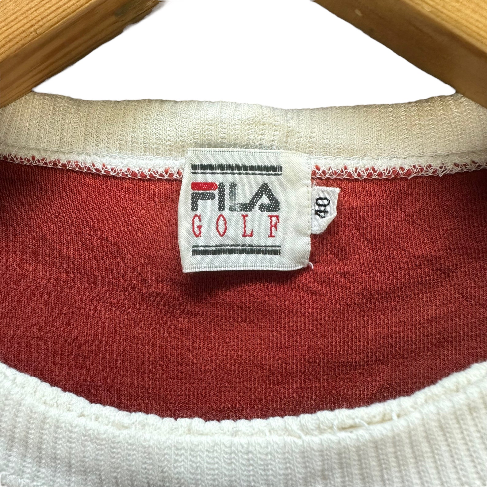 Vintage 90's FILA GOLF Embroidery Big Logo Colorblock Crop Sweatshirts ...