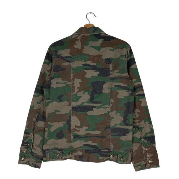 Japanese Brand Army Military Style Camo Type 3 Jacket… - Gem