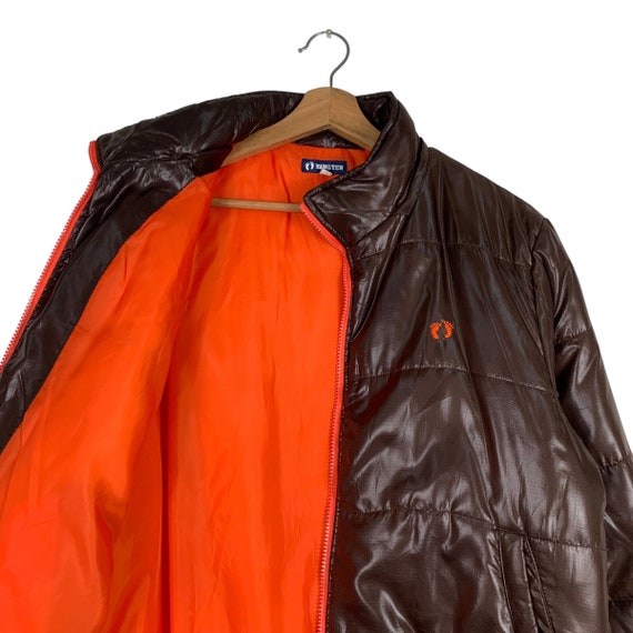 Vintage HANG TEN Brown Puffer Jacket Size L Down Jack… - Gem