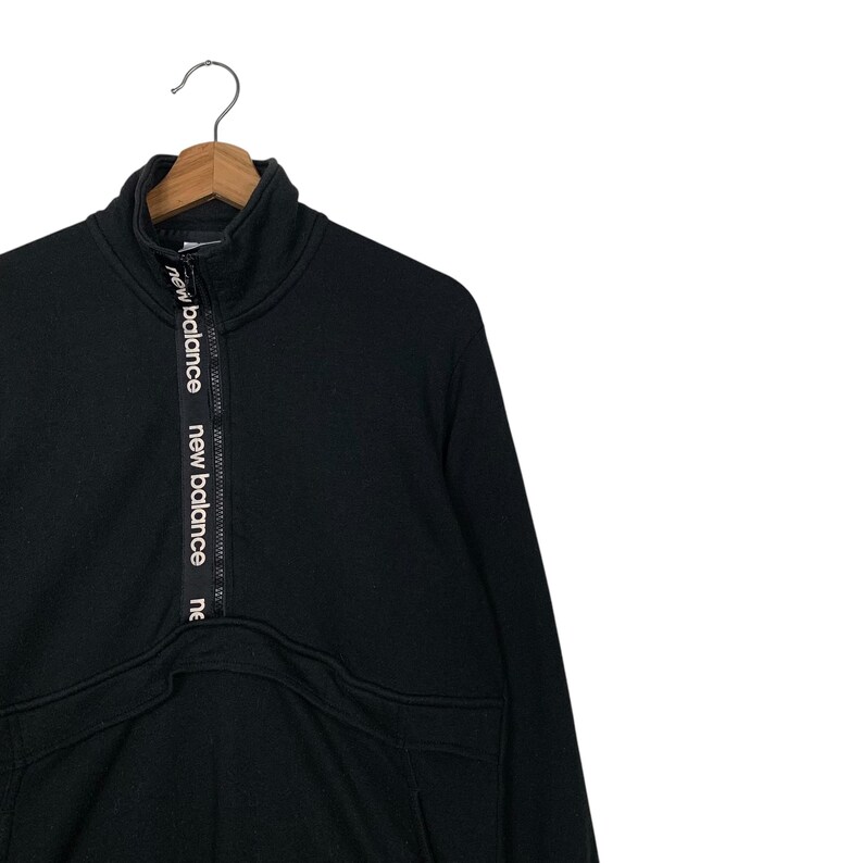 NEW BALANCE USA Half Zip Turtleneck Sweatshirt Men's Size M #1560-C70 ...